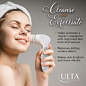 ULTA Beauty Advanced Cleansing Dual-Action Facial Cleansing System and One Set Replacement Brushes