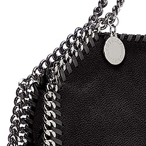 Stella McCartney 391698W9132 Falabella Chain Shoulder Bag, Black