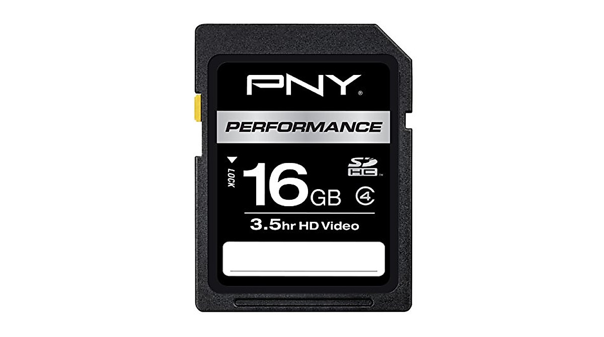 PNY 16GB 2-Pack SD Card: Fast, Reliable Storage