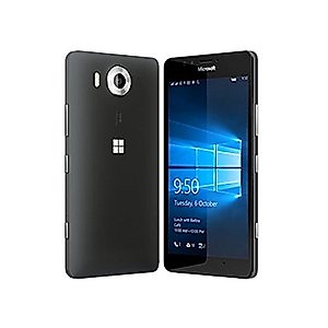 Microsoft Lumia 950 32GB Dual Sim NAM RM-1118 GSM Factory Unlocked - US Warranty (Black)