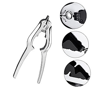 Pecan Cookies 1pc Open Venerupis Philippinarum Device Cookies Seafood Tools Walnut Opener Nutcracker Cracking Nuts Crab Crackers Kitchen Tool Household Open Too Clam Clamp