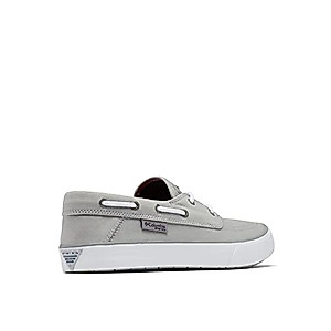 Columbia Men's Slack Tide Boat PFG, Steam/White, 12
