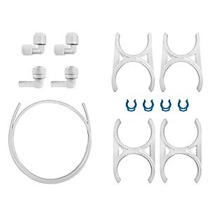 Filter Upgrade Kit for Reverse Osmosis and Under Sink Water Filtration System – Add a New Filtration Stage to Your System – Includes Adapters for ¼” Threaded and Quick Connect Filters – Express Water