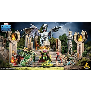 Atomic Mass Games Marvel: Crisis Protocol Malekith Character Pack - Ruler of The Dark Elves! Tabletop Superhero Game, Ages 14+, 2 Players, 90 Minute Playtime, Made