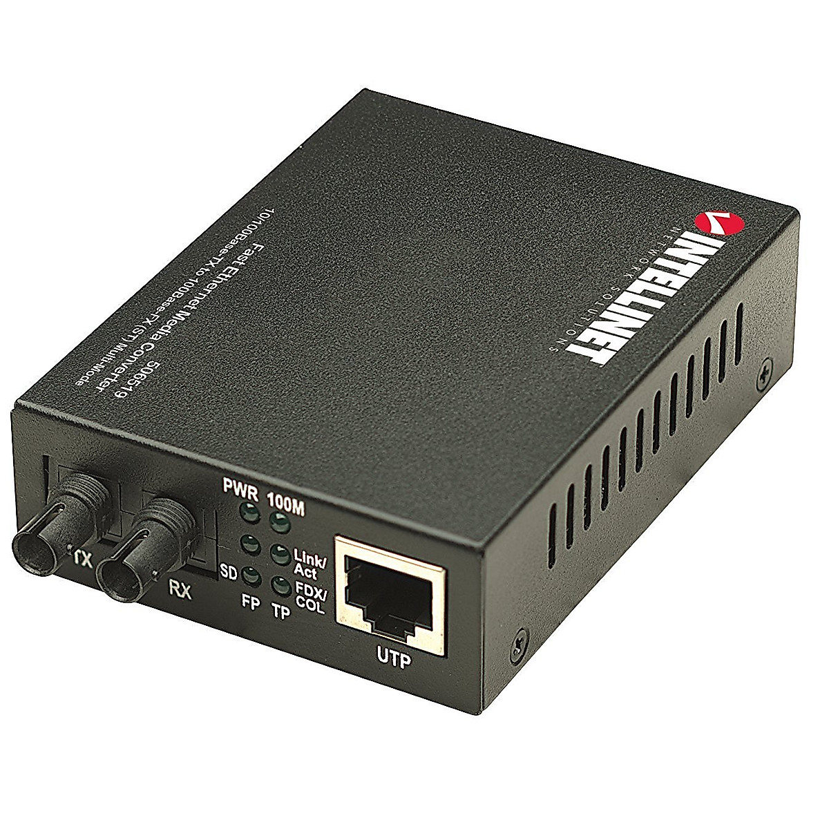 Intellinet 506519 Fast Ethernet Media Converter