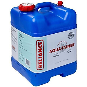 Ergonomic contoured handle Water Storage Container 7 Gallon (7gal/26L) (2-Pack)