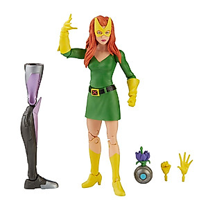 Marvel Hasbro Legends Series X-Men 6-inch Collectible Jean Grey Action Figure Toy, Premium Design and 3 Accessories, Ages 4 and Up