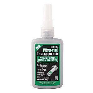 Vibra-TITE - 15050 150 High Strength Anaerobic Threadlocker, 50 ml Bottle, Green