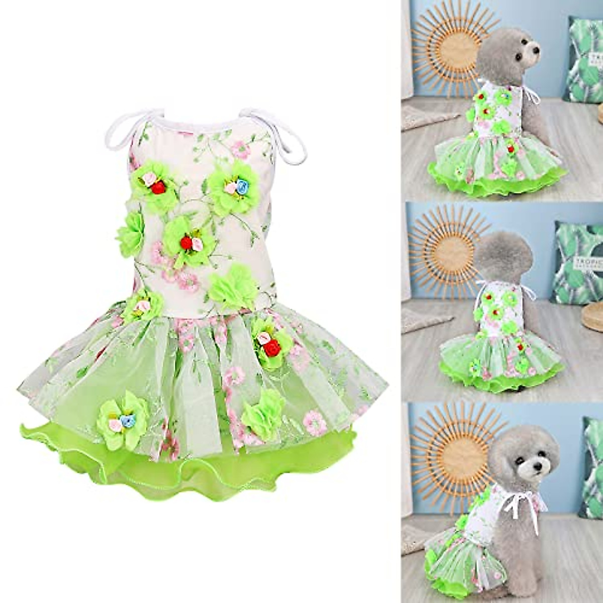 Pet Clothes Hangers for Small Dogs Dress Spring and Summer Spring Boy Girl Puppy Sweater Outfits Cold Weather Doggy Apparel Cute Pet Supplies