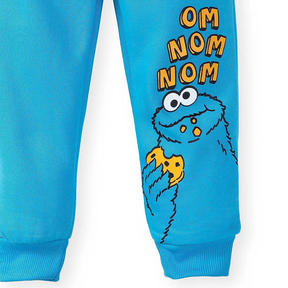 Sesame Street Elmo Cookie Monster Oscar The Grouch Infant Baby Boys Fleece 3 Pack Pants Blue/Gray/Red 12 Months