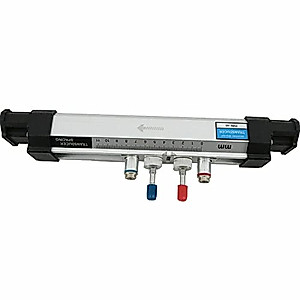 VTSYIQI Ultrasonic Flow Meter Sensor Transducer HS Clamp On Mounting Sensor for Ultrasonic Liquid Flowmeter with Measuring Range DN25mm to DN100mm