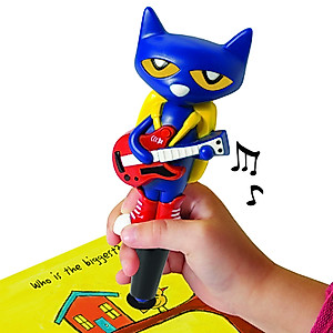 Educational Insights Hot Dots Jr. Pete The Cat - I Love Preschool Set with Interactive Pen, Math & Reading Workbooks, 200+ Multi-Subject Lessons, Ages 3+