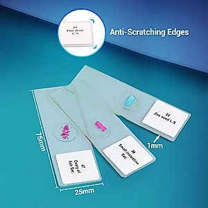 50 Prepared Microscope Slides with Specimens for Kids Students - Plants Insects Fish Animals Human Tissue Cells Samples, for Biological Science Lab, Children Education, Homeschool