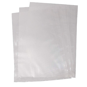 200 6" x 10" Pint Vacuum Heat Sealer Bags for Food Saver, Vac Sealers, Heavy Duty Commercial Grade Pre-Cut Storage Bag
