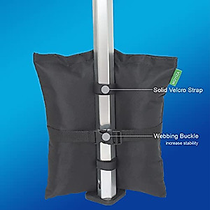 MOYIZA Seams do Not Burst Canopy Weights Sand Bags, for Canopy Tent, Made of Thick Material, 4 Pack