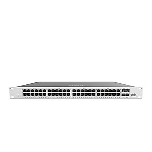 Cisco Meraki MS120-48LP-HW 48-Port Gigabit PoE+ Cloud Managed Switch [Unclaimed - No License] (Renewed)