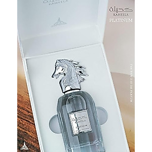 Paris Corner KAHEELA PLATINUM Men's Eau de Parfum Fragrance for him 2.8 Fl Oz