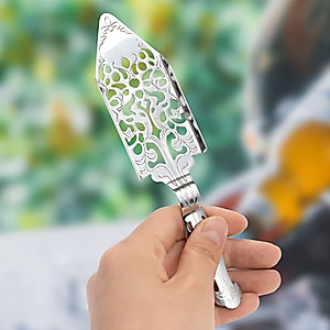 Absinthe Spoons for Absinthe Set ORNOOU 3 Pieces of Stainless Steel Wormwood Cocktail Bar Glass Cup Drinking Filter Vintage