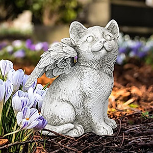 Design Toscano Loving Friend, Memorial Pet Cat Statue: Medium