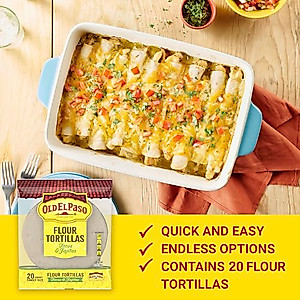 Old El Paso 6" Flour Tortilla, 20 ct (Pack of 6)