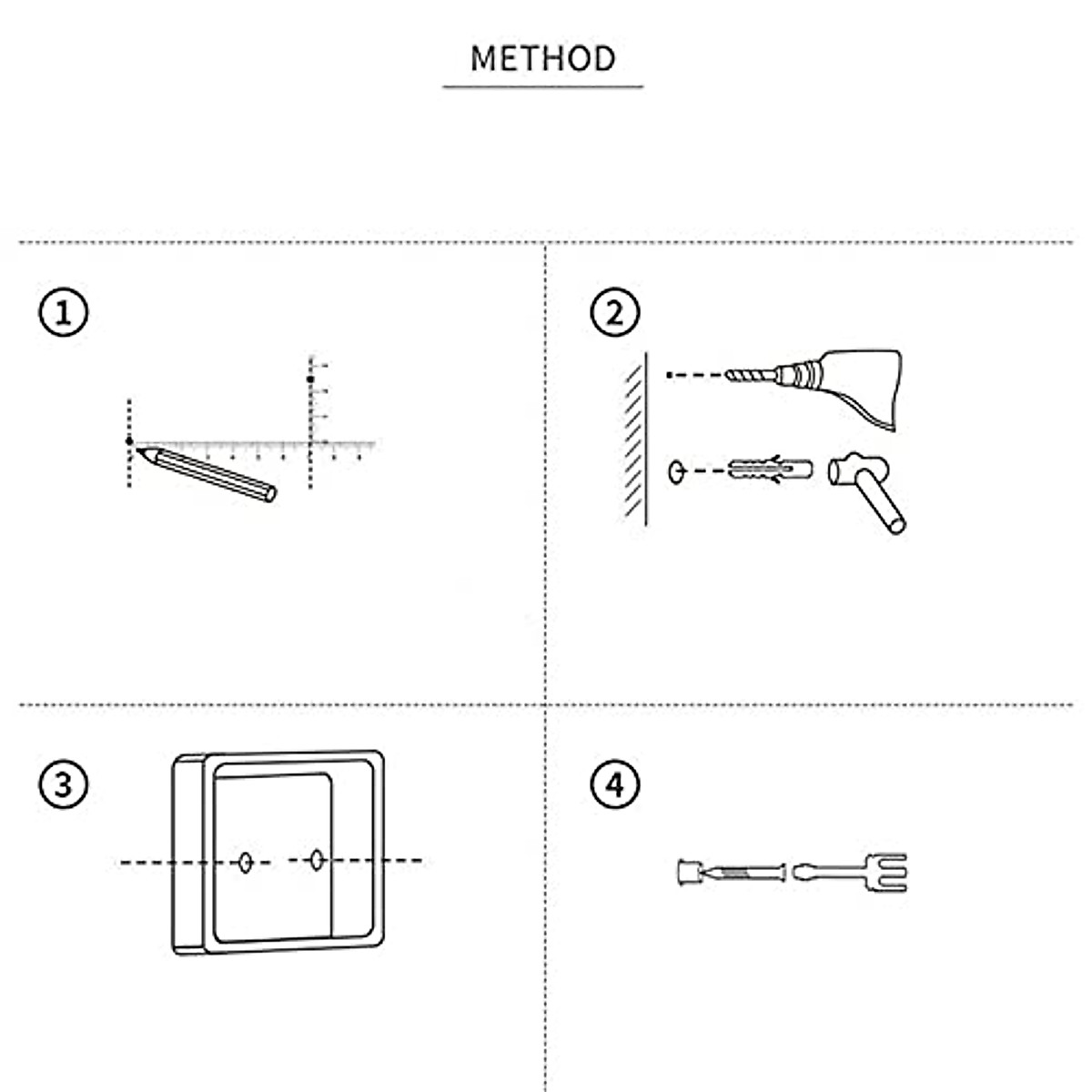 QUYONG Craft Floating Corner Shelf, European Background Metal Wall Solid Iron Decoration ​Wall Hanging Storage Rack for Home Office Restaurant,Gray,B