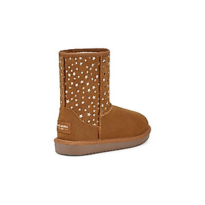 Koolaburra by UGG Kids' Koola Short Stars, Chestnut, 1