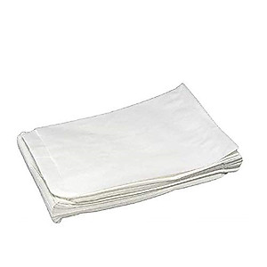 N'ice Packaging 200 White Flat Paper Bags Good for Candy, Cookies, Small Gift, Crafts, Party Favor, Sandwich, or Merchandising - no Gussett (White, 6" x 9")