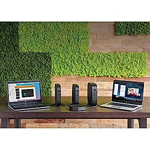 HP t640 Thin ClientAMD Ryzen R1505G Dual-core (2 Core) 2.40 GHz - TAA Compliant - 4 GB RAM DDR4 SDRAM - 16 GB Flash - AMD Radeon Vega 3 Graphics - Gigabit Ethernet ThinPro - IEEE 802.11ac - Displ
