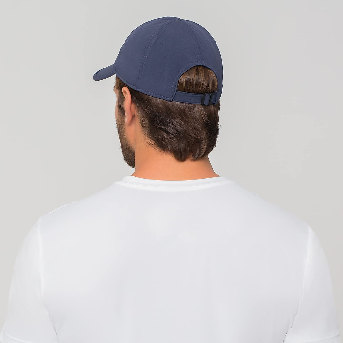 UV.LINE Men's & Women's UV PRO Cap - Sun Protection Hats for Outdoor Sports - Maximum Protection with Permanent UPF50+ (Navy Blue)