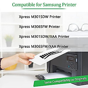GREENCYCLE Compatible Toner Cartridge Replacement for Samsung MLT-D118L MLT-D118S D118L D118S Use for Xpress M3015DW M0365FW Printer (High Yield Black, 2-Pack)