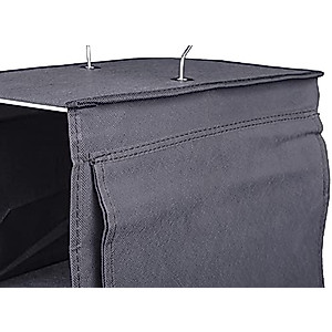 OULLYY Hanging Purse Handbag Organizer Wardrobe Closet Organizer Nonwoven 10 Pockets Hanging Closet Storage Bag with 360 Degree Swivel Hook