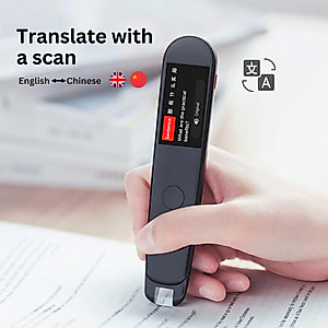 youdao Electronic Language Translator Device Dictionary Pen 2 Portable Scanning Translator for Language Learners Scanning Reading Pen (English Interface)(Need to be Charged to 100% at First use)