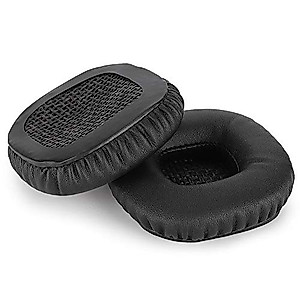 ASHATA Replacement Earpad Ear Pad Cushion for Marshall Major II, Replacement Ear Pads Cushion Kit 1 Pair Replacement Memory Soft Sponge Form Earphone Sleeve Earmuff Case(Black)