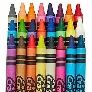 Cra-Z-Art Washable Crayons, 24 Count, Crayons for Kids Back To School Supply List Essential
