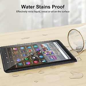 SPARIN 9H Hardness Tempered Glass Screen Protector Compatible with All-new Fire HD 8 2022&2020 Released (12th&10th Generation), 8.0 Inch