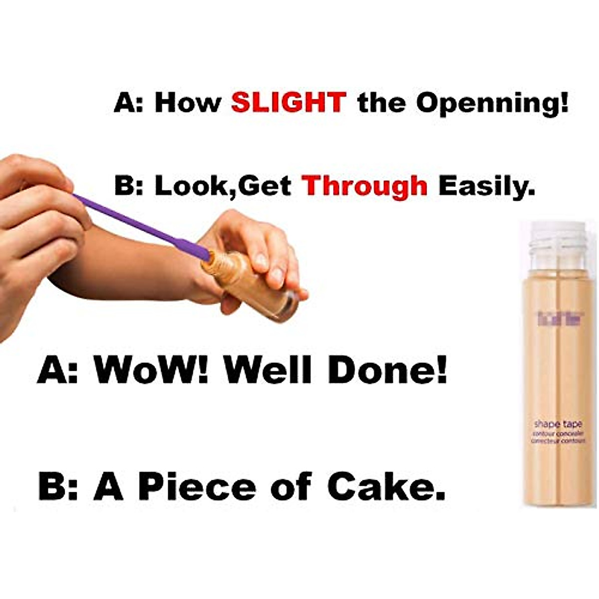 Mini Spatula Silicone Small for Makeup Spatula- Thin Jar Spatula ，for Thin Jar/Kitchen Bottles/Cosmetic Bottles 4Pack (Multicolor)