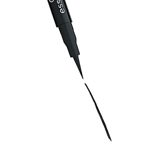 essence | 3-Pack Black Superfine Eyeliner Pen | Long Lasting Liquid Formula with Felt Tip Applicator | Vegan & Cruelty Free