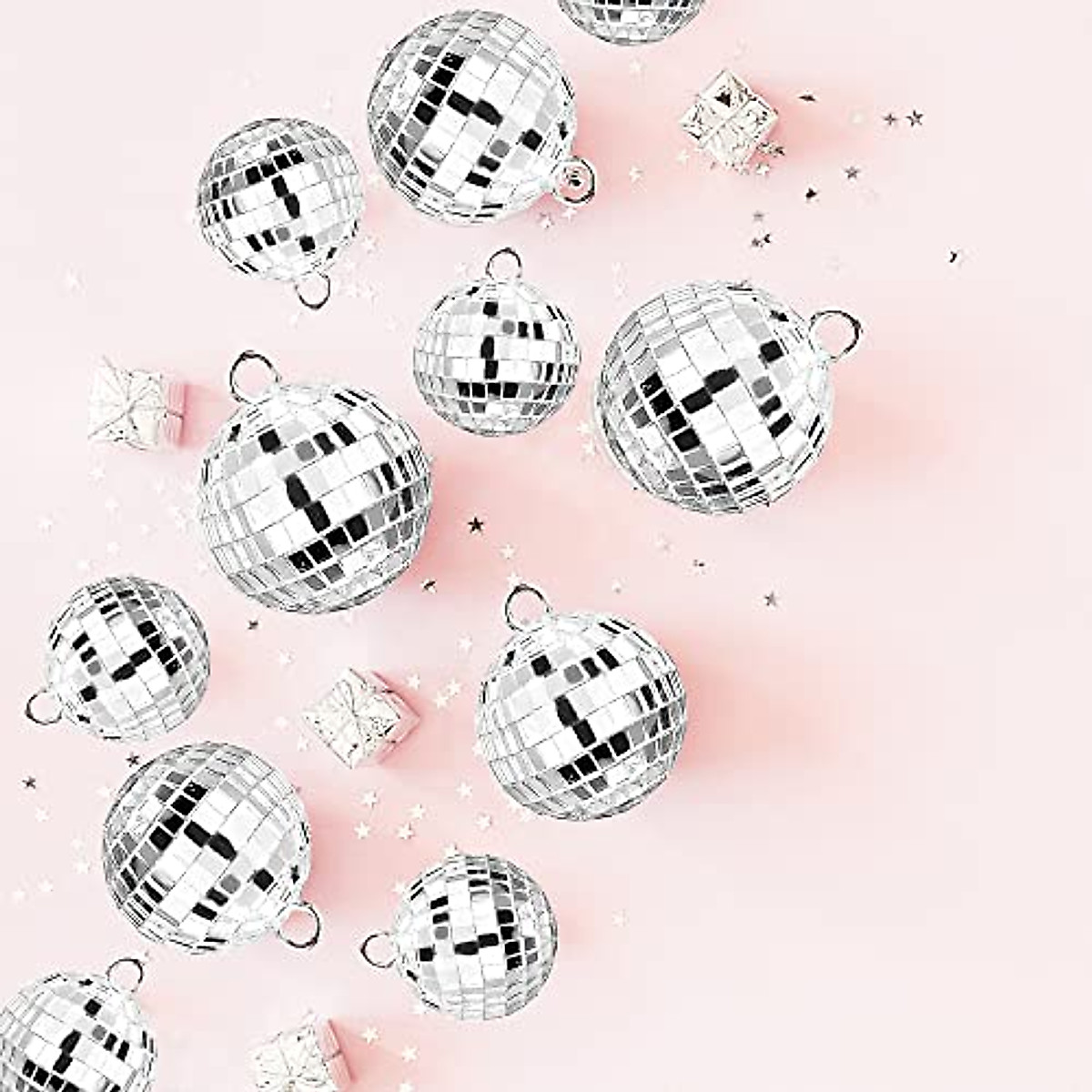 40 Pcs Mini Disco Balls for 70s Party Decor