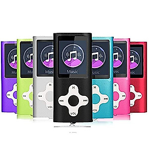 Mp3 Player,Music Player with a 16 GB Memory Card Portable Digital Music Player/Video/Voice Record/FM Radio/E-Book Reader/Photo Viewer/1.8 LCD
