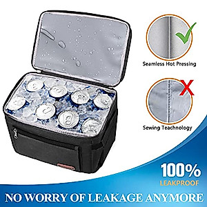 Backpack Coolers Insulated Leak Proof - Double Deck Beach Cooler Backpack for Men & Women - 35 Cans Lunch Bag Backpack Ice Chest Waterproof for Hiking, Travel, Picnics, Camping, Fishing - MIYCOO