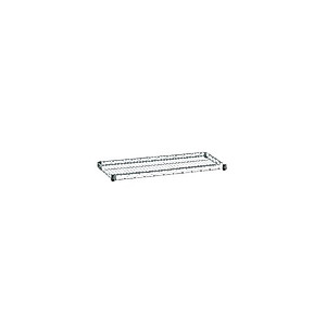 Focus Foodservice FF2436C Chromate Finish Wire Shelf, 24" X 36", Zinc underplated Wire