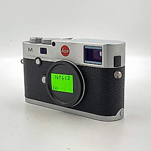 Leica 10771 M 24MP RangeFinder Camera with 3-Inch TFT LCD Screen - Body Only (Silver/Black)