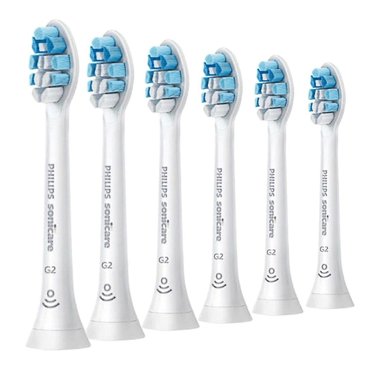Philips Sonicare HX9033/65 (6-Pack) G2 Optimal Gum Care Replacement Brush Heads - (6 Pack)