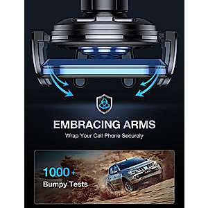 TORRAS [Biggest Clamp Car Phone Holder Mount Vent Clip [Real Thick Case Firmly] Cell Phone Holder Car Air Vent Phone Mount Universal Fit for iPhone 14 13 12 11 Pro Max Samsung Galaxy S22 Ultra Note20