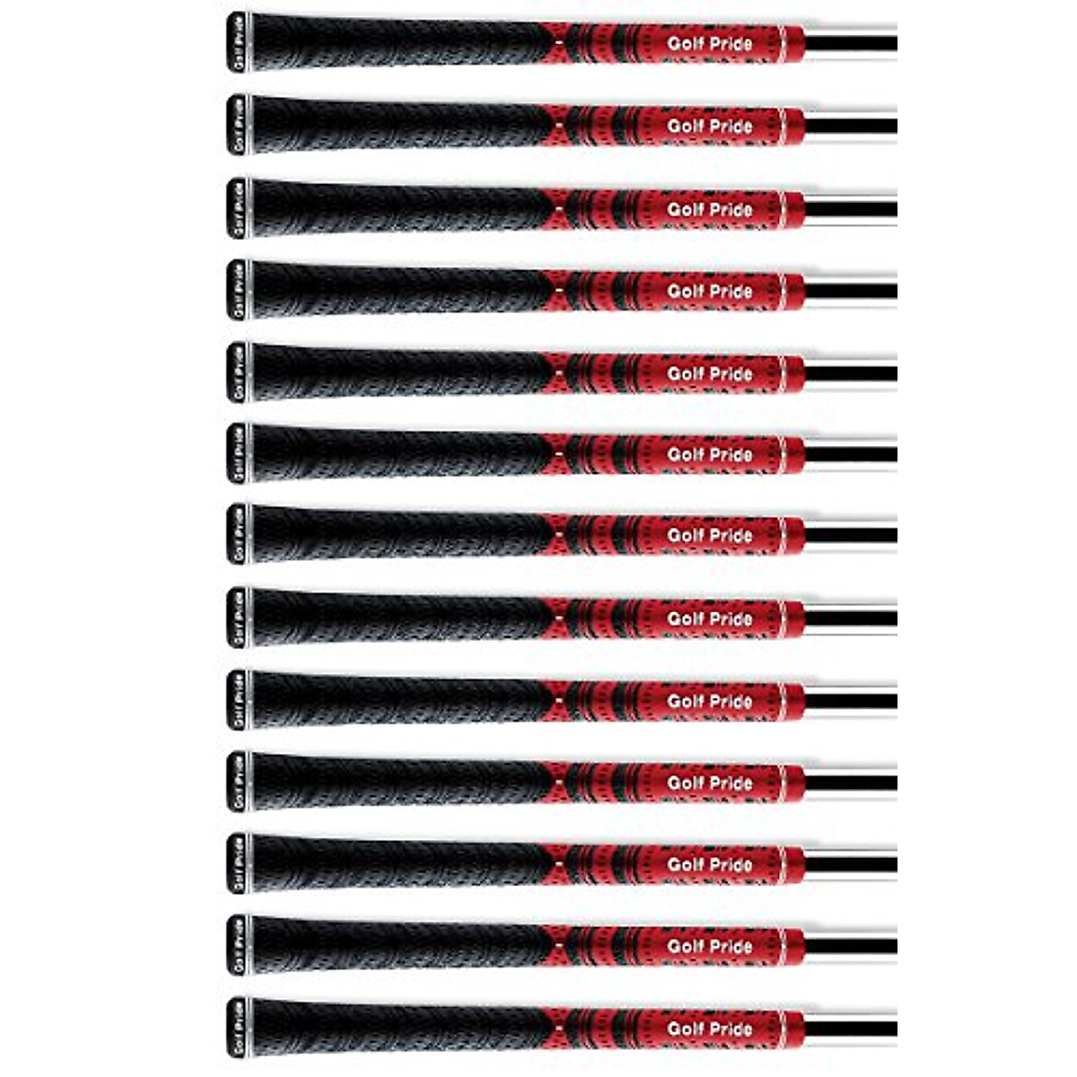 13 Piece Set - Golf Pride - New Decade Multi-Compound Grips Red