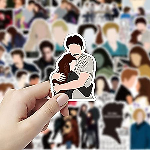 50Pcs Classic Movie Twilight Anime Saga Stickers for Water Bottles,Toys Teens Girls Adults Gifts,Vinyl Waterproof Stickers for Laptop,Phone,Notebook,Skateboard Decal Sticker Pegatinas Juguete