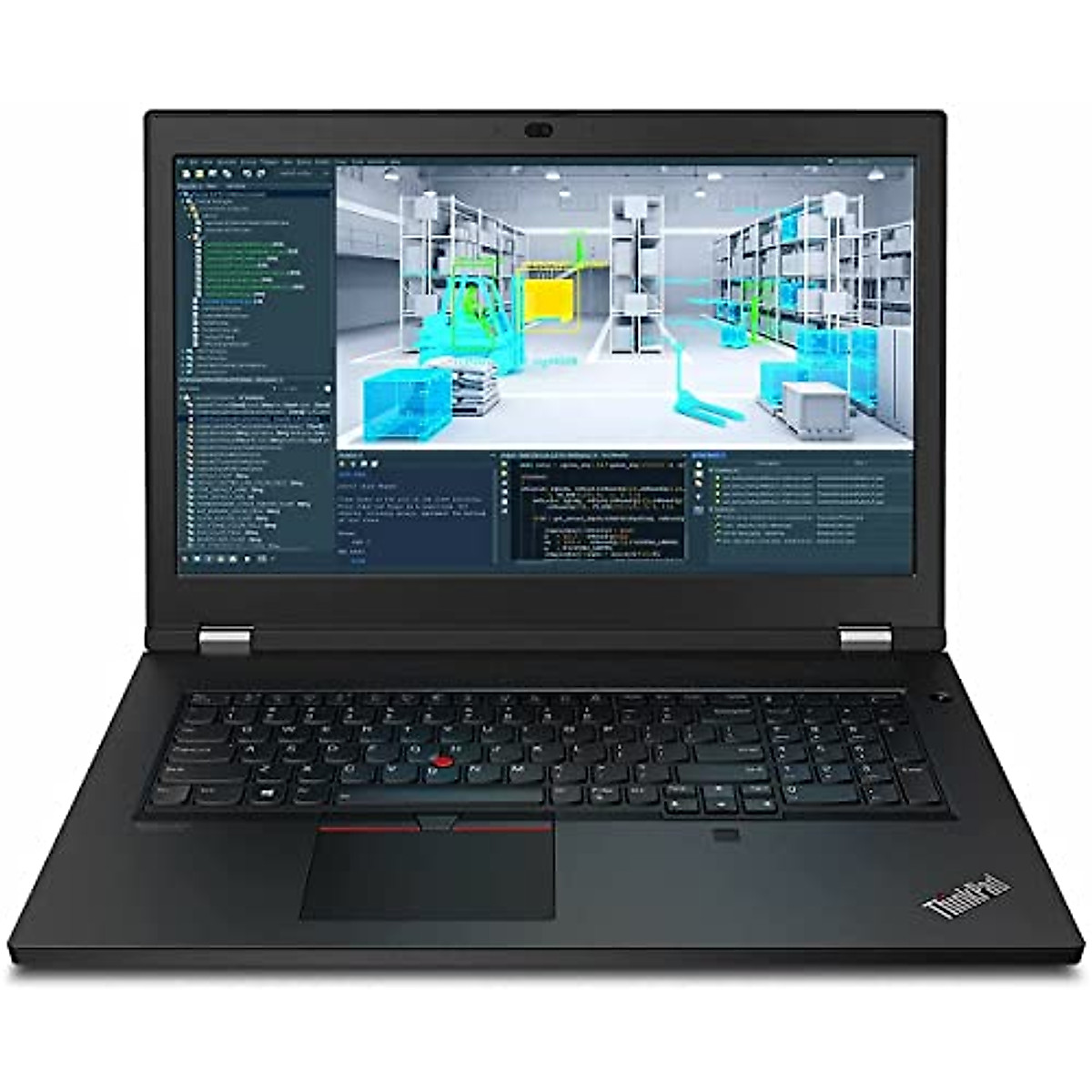 NewLenovo ThinkPad P17 Gen 2 Mobile Workstation Laptop, 17.3" UHD IPS Anti-Glare 500nits Display, Intel Core i7-11800H, NVIDI.A RTX A2000, 16GB RAM 1TB SSD, Backlit KYB Fingerprint WiFi6, Win 10 Pro