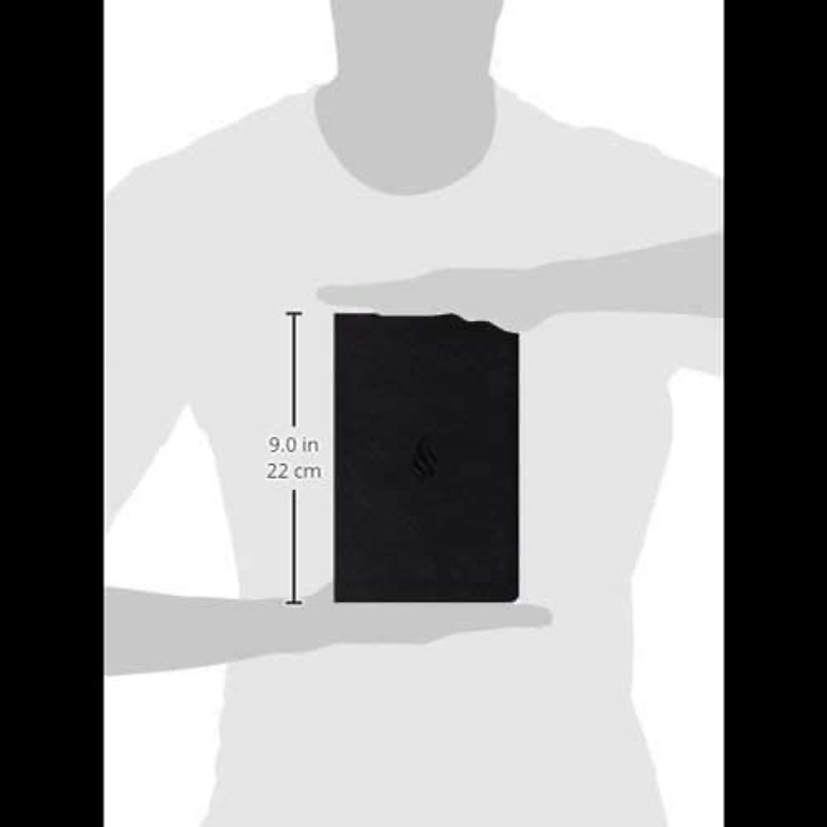 Personalized Custom Text Your Name ESV Premium Gift Holy Bible TruTone Midnight Flame Black English Standard Version Custom Made Gift for Baptism Christenings Birthdays Celebrations