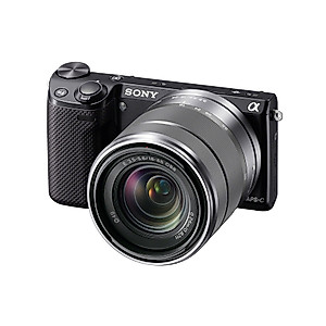 Sony NEX-5RK/B 16.1 MP Mirrorless Digital Camera with 18-55mm Lenses (Black)