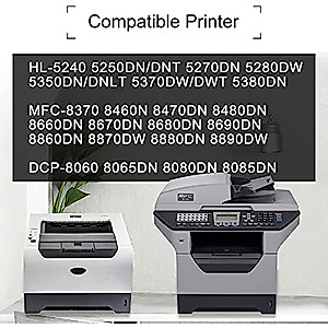 Neoa (1-PK,Black) TN580 TN-580 Compatible High Yield Toner Cartridge Replacement for Brother HL-5240 5250DN/DNT 5270DN 5280DW 5350DN/DNLT 5370DW/DWT 5380DN MFC-8370 8460N Printer, Sold by NEODAYNET.